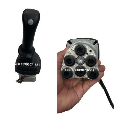 China For Rexroth High Quality One Button 25990500 Excavator Controller Handle Joystick Control for Excavator for sale