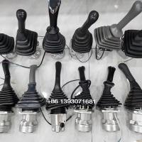 China Two Button 25990500 Excavator Controller Handle Joystick Control for Rexroth for sale