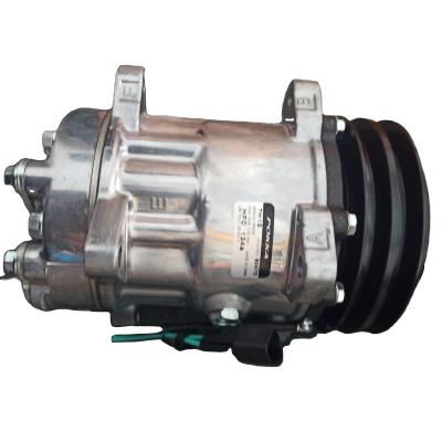 China Air Conditioning Compressor VOE 14649606 14649606 for  Excavator EC200B EC200D EC210B EC210D EC220D EC220E EC240B EC250D for sale