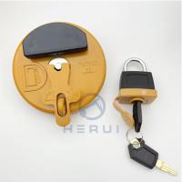 China 7x7700 Excavator Spare Parts Fuel Tank Cap With Lock for E320b E320c E320d Cover 320b 320c 320d for sale