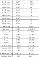 China For  Excavator Spares  Electric  Sensor Solenoid Valve Gear Pump Level Gauge Solenoid Coil Spare Parts for sale