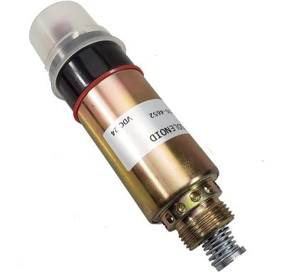 China E320B E325 Diesel Engine Stop Valve 155-4652 1554652 24V Solenoid Valve Excavator Part for sale