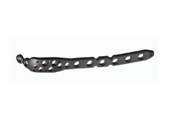 China Ulnar Radius Locking Compression Plate , Black Medical Surgical Instrument for sale