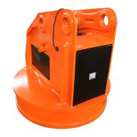 China 24V Hydraulic Excavator Magnet Scrap Lifting  Mining for sale