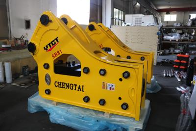 China Side Type Medium Duty Rock Breaker Hammer Hydraulic Breaker For Excavator for sale