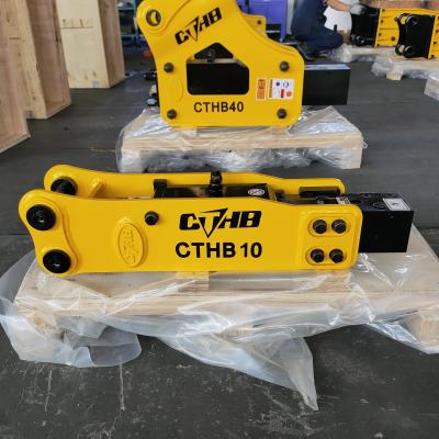 China 20CrMo Demolition Rock Breaker Yakai CTHB Hydraulic Breaker Hammer For 1-4.5ton Excavator for sale