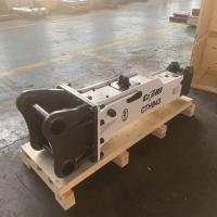 China Chisel Diameter 75mm Hydraulic Breaker Yakai CTHB43 Box Type Hydraulic Breaker Hammer for JCB 3CX for sale