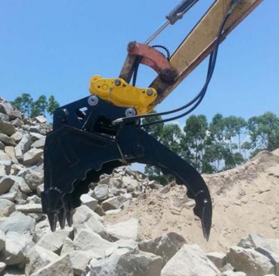 China 2-30 Tons Excavator Bucket With Thumb ODM  Digger  Thumbs for sale