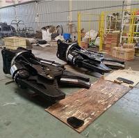 China Black 330 Bar Demolition Cutter 27000kg Yakai CTHB Excavator Stump Hydraulic Shear for sale