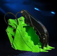 China 520 Kg Excavator Grapple 1380mm Excavator Rock Bucket Hydraulic for sale