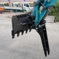 China ODM Excavator Bucket With Grapple 5.4 Ton Mini Excavator Grapple for sale
