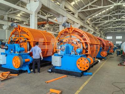 China KJ630 Frame Rigid Stranding Machine Separately Driven 6-30 Bobbins 200rpm for sale