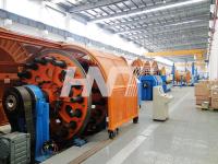 China Copper Wire Screening Machine 60-120 Bobbins 200-400mm Payoff for Power Cable Shielding for sale