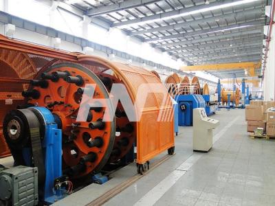China Copper Wire Screening Machine 60-120 Bobbins 200-400mm Payoff for Power Cable Shielding for sale