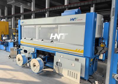 China Touch Screen PLC Cable Coiling and Packing Machine 400mm OD 2 Coils per Minute for sale
