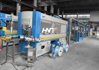 China Touch Screen PLC Cable Coiling and Packing Machine 400mm OD 2 Coils per Minute for sale