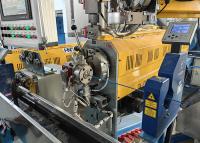 China Touch Screen PLC Cable Coiling and Packing Machine 400mm OD 2 Coils per Minute for sale