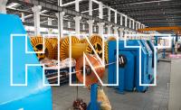 China Copper Taping Machine 670mm Shaft Diameter 600rpm for Steel Strip Armoring for sale