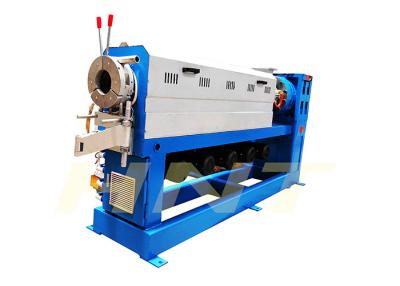 China Double PVC Jacket Cable Extruder Machine BVV Stranded Copper Wire Extruder 80mm 25:1 L/D for sale