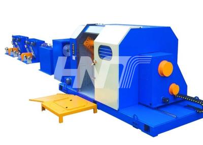 China Cantilever Double Twist Stranding Machine 1000mm for PE PVC Coated Core Wires for sale