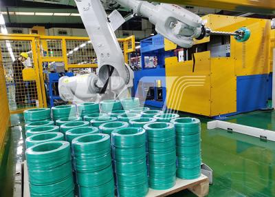 China Building Wire Extrusion Line with Robot Stacking Packing Machine 300m/min for sale