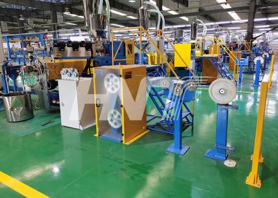 China PVC Wire Making Machine Insulation Cable Extrusion Line Japan RKC Temperature Control for sale