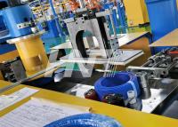 China Automatic Cable Coiling Wrapping Machine 240-600mm Coil OD for Extrusion Line for sale
