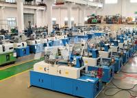 China Max 50mm² Cable Wire Coil Wrapping Machine 460mm OD Auto Labeling PLC for sale
