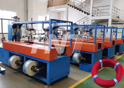 China Automatic Steel Wire Coiling and Strapping Machine 200M/min Speed PLC Control for sale