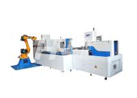 China Automatic Cable Winding and Shrink Packaging Machine 300 m/min for Wire Coils 100-600 mm for sale