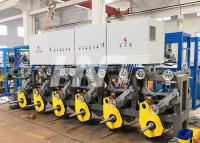 China Elevator Cable Wire Spool Payoff Machine 24 Bobbin 40m/min Motorized Tension Control for sale