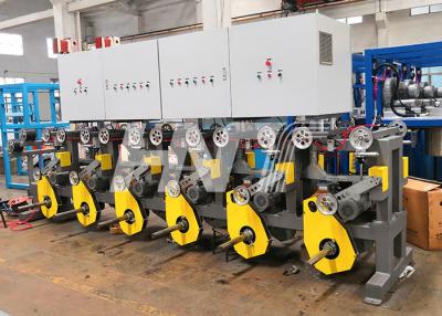 China Motorized Traveling Cable Wire Payoff Machine 24 Bobbin 300kg Capacity for sale