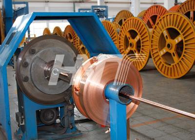 China High Speed Copper Tape Armouring Machine 600mm 800mm for Power Cable for sale