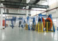 China Cable Rewinding Line Wire Take Up and Payoff Machine Portal A Type 2500mm Reel Diameter 12000kg Capacity for sale