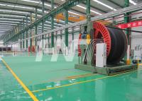 China Floor Movable Wire Pay Off Machine for Power Cable 2500mm Reel Diameter 12000kg Capacity for sale