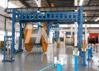 China Hanging Type Cable Take Up Machine HT1600-3000 Automatic Wire Spooler 12000kg Capacity for sale