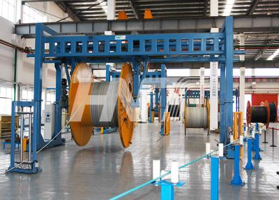 China Hanging Type Cable Take Up Machine HT1600-3000 Automatic Wire Spooler 12000kg Capacity for sale