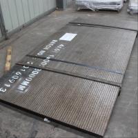 China AC-1000 AC-1100 Chromium Carbide Overlay Submerged Arc Welding Abrasion Composite CCO Wear Plates for sale
