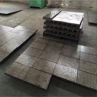 China 58-65HRC A36 Wear Plate Composite Urethane Liner Wear Plate Chromium Carbide Overlay Plate for sale