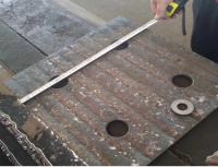 China NM400 NM360L NM360 NM450 Chromium Carbide Overlay Wear Plate Excavator Crusher Bucket Liner for sale