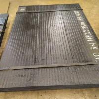 China Q235/Q345 Chromium Carbide Composite Wear Plate For Mining / Cement Production for sale