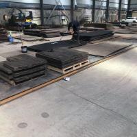 China 4+4/5+3/10+10 Hot Rolled Coated Wear Steel Hardfaced Flux Core Welding Wire Welding Electrode Carbide Weld Overlay Plate for sale
