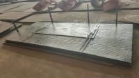 China NM360 NM400 NM450 NM500 High Chromium High Carbide Overlay Wear Resistant Steel Hardfacing Cladded Overlay Wear Plates for sale