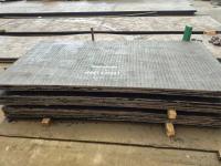 China 10+4 NM500 ASTM Hardfacing Wear Plate Composite Steel Plates Cladding Wear Plate Chrome Carbide Overlay for sale
