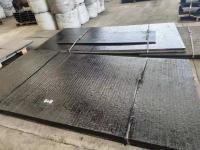 China 6+4 Hardfacing Wear Plates Chrome Carbide Overlay For Buckets Protection Bimetallic Cladding Wear Plate for sale