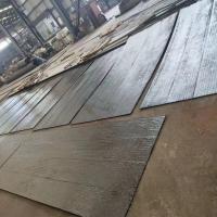 China 6+4 Hardfacing Wear Plates Chrome Carbide Overlay For Buckets Protection Bimetallic Cladding Wear Plate for sale