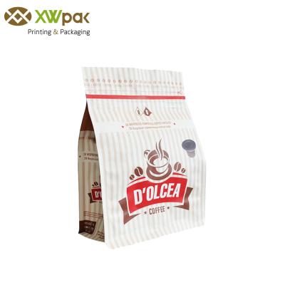China Custom Size / Printed Coffee Bean Packaging Bags Side Gusset With k for sale