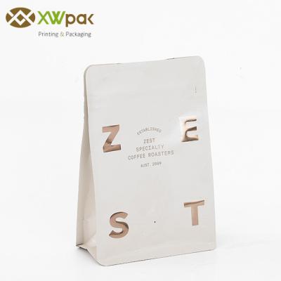 China Side Gusset Stand Up Pouch Coffee Bags , Aluminum Foil Coffee Pouch Packaging for sale