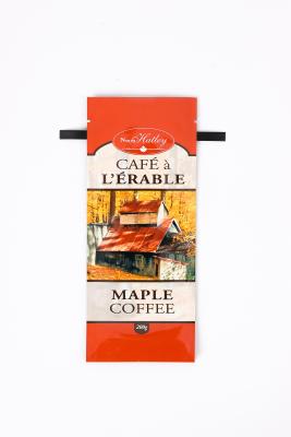 China Tin Tie Coffee Bean Packaging Bags Resealable Side Gusset Customized Size for sale