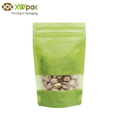 China Blank Window Rice Paper Stand Up Pouches , Doypack Laminated Stand Up Pouch for sale